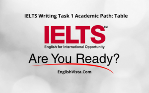 Writing Task 1 Academic Path: Table - EnglishVista | Free IELTS Test ...